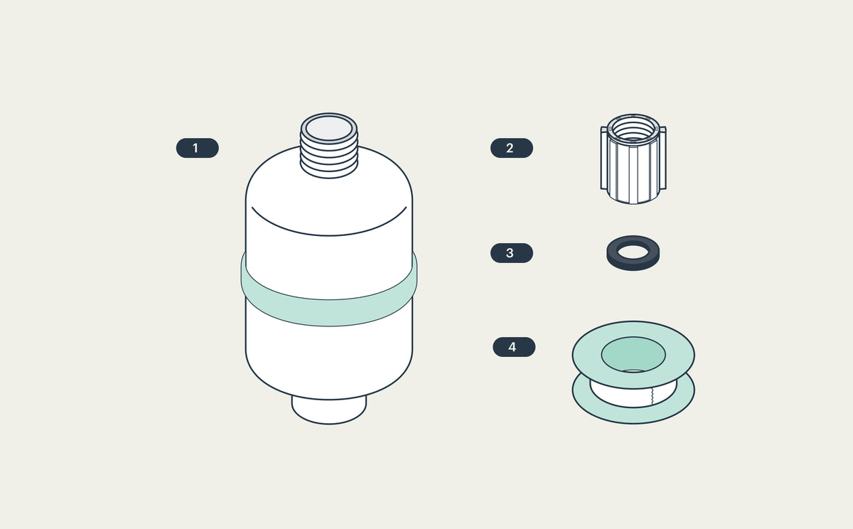 How To Install The Boroux Shower Filter