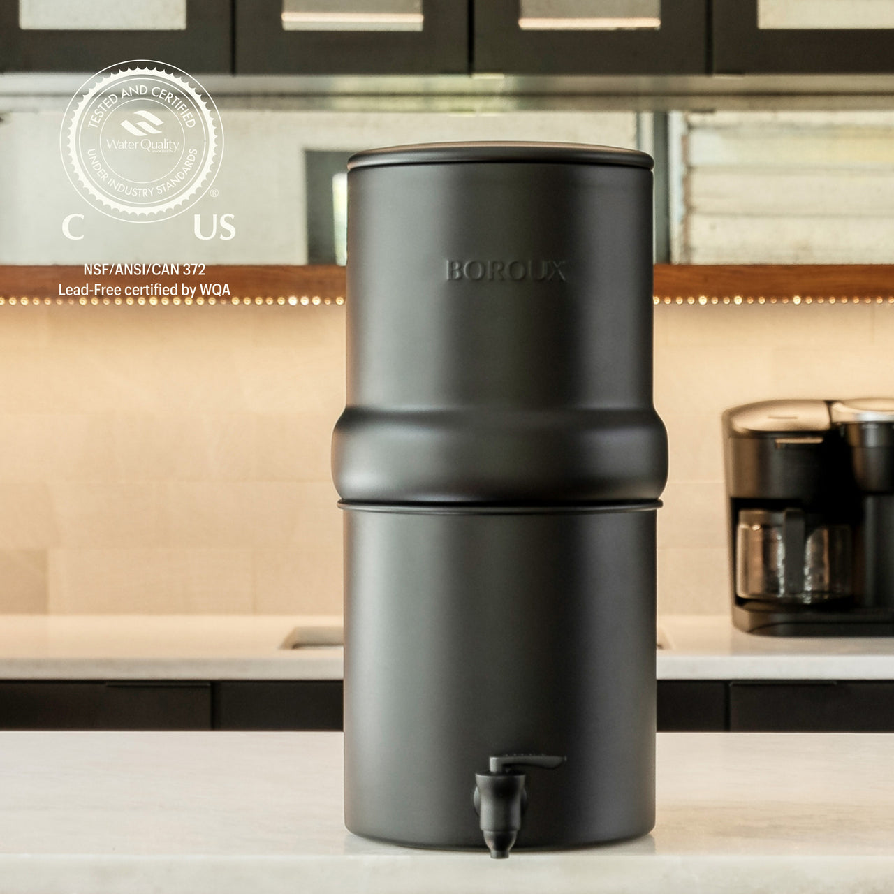 BOROUX Legacy™ Compact Portable Water Filter System