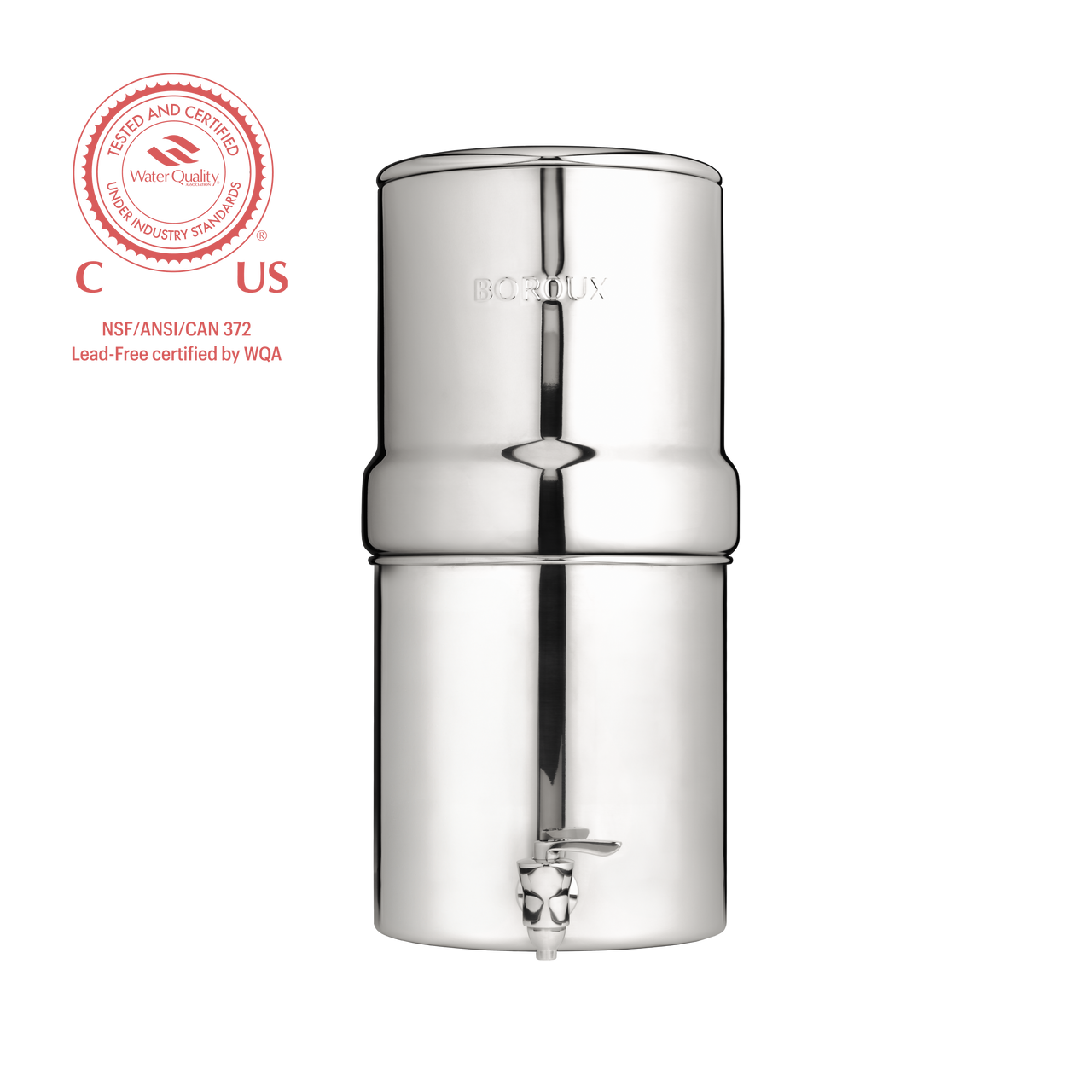 BOROUX Legacy™ Compact Portable Water Filter System